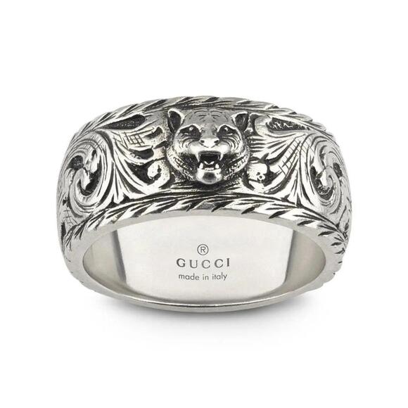 Gucci | Jewelry | Gucci 925 Silver Wolf Ring | Poshmark
